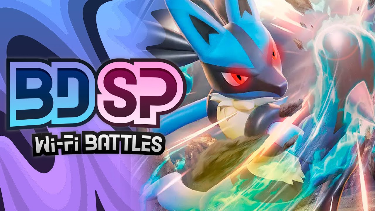 BEST MOVESET FOR LUCARIO!! ☝🏻🤓 | Pokemon BDSP WiFi Battle - YouTube
