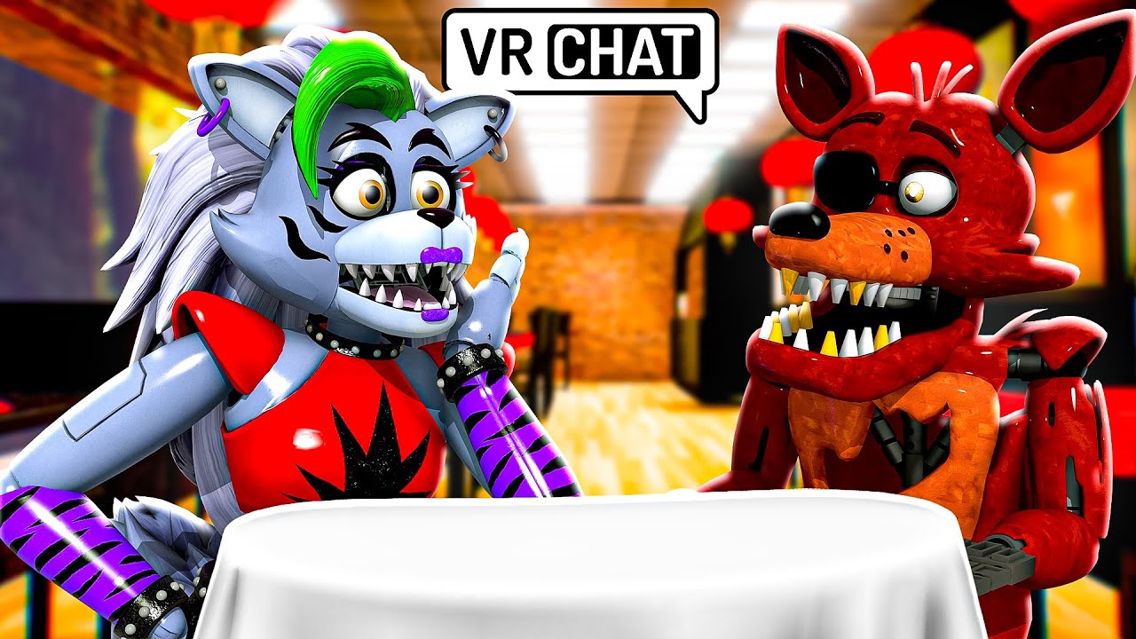 Roxanne Wolf DATES Foxy?! in VRCHAT - YouTube