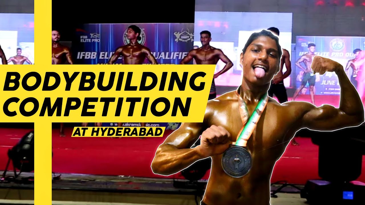 Bodybuilding Competition At Hyderabad | Vlog 3 | Shub EM - YouTube