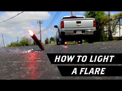 How to Light a Road Flare