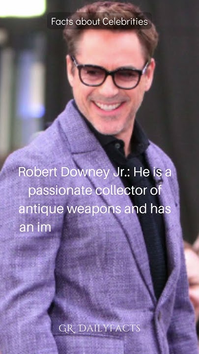 Did you know?..Facts about Celebrations shorts 115 Robert Downey Jr ...