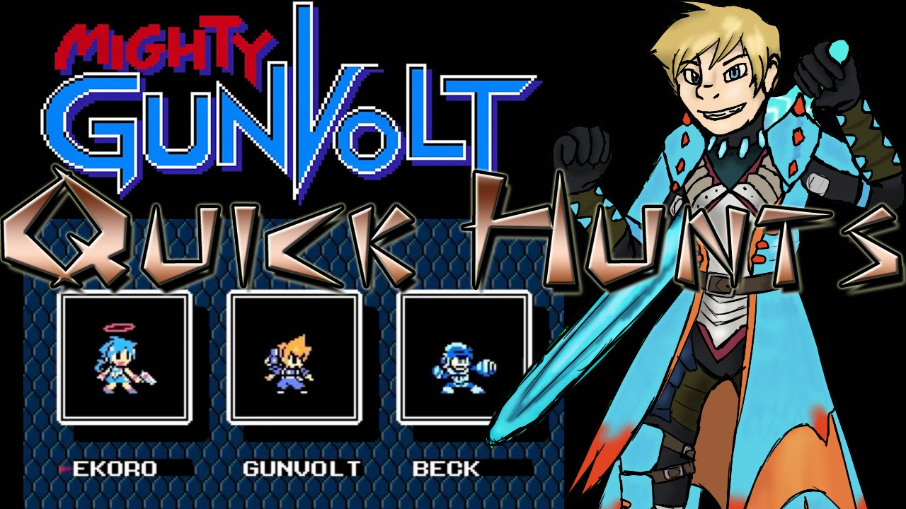 Mighty Gunvolt (3DS) Review - Quick Hunts! - YouTube