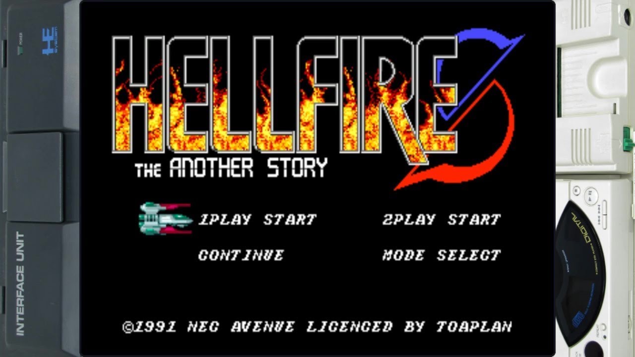 Hellfire S The Another Story (PC Engine CD - Toaplan - 1991) - YouTube
