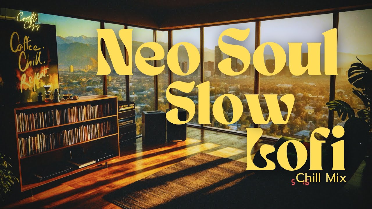 Slow Brew & Bloom Room ☕️ | Neo Soul, R&B Lofi Medium Chill Mix - YouTube