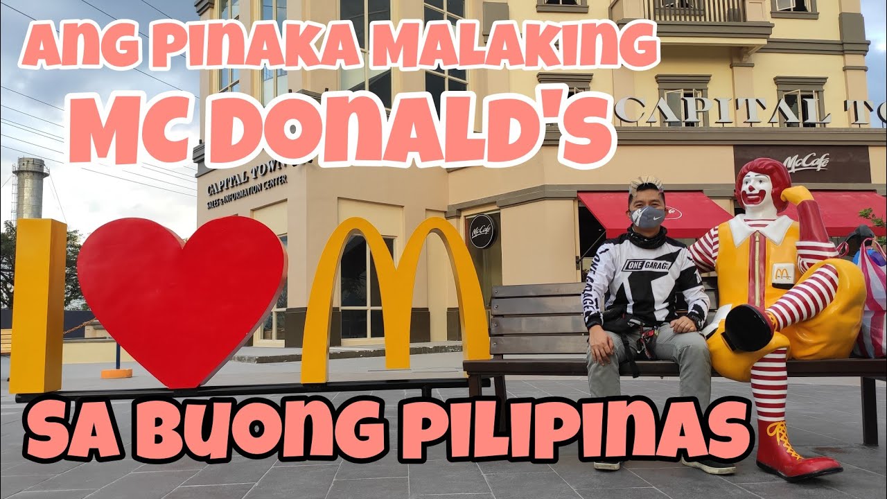 The Biggest McDonald's in the Philippines | San Fernando Pampanga - YouTube