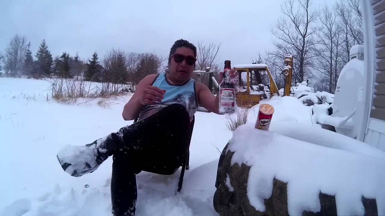 Beer below zero - YouTube