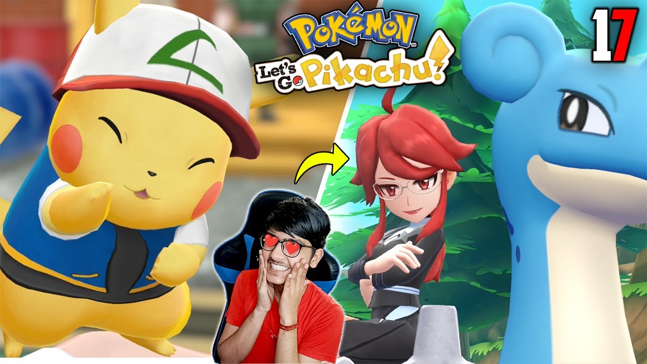 She Saved me😍 | Pokemon Let's Go Pikachu Gameplay #17 - YouTube