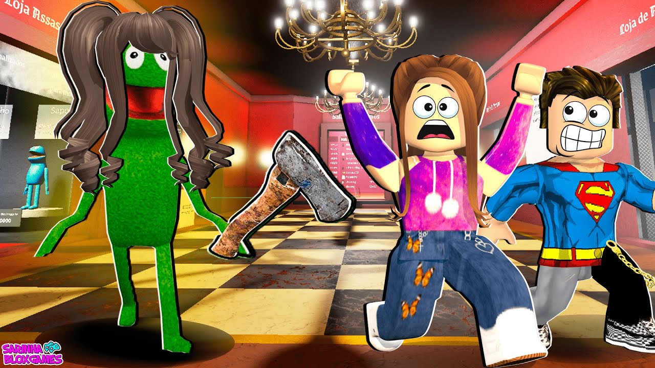 SARINHA VIROU UM SAPINHO!! Frogge - Roblox - YouTube