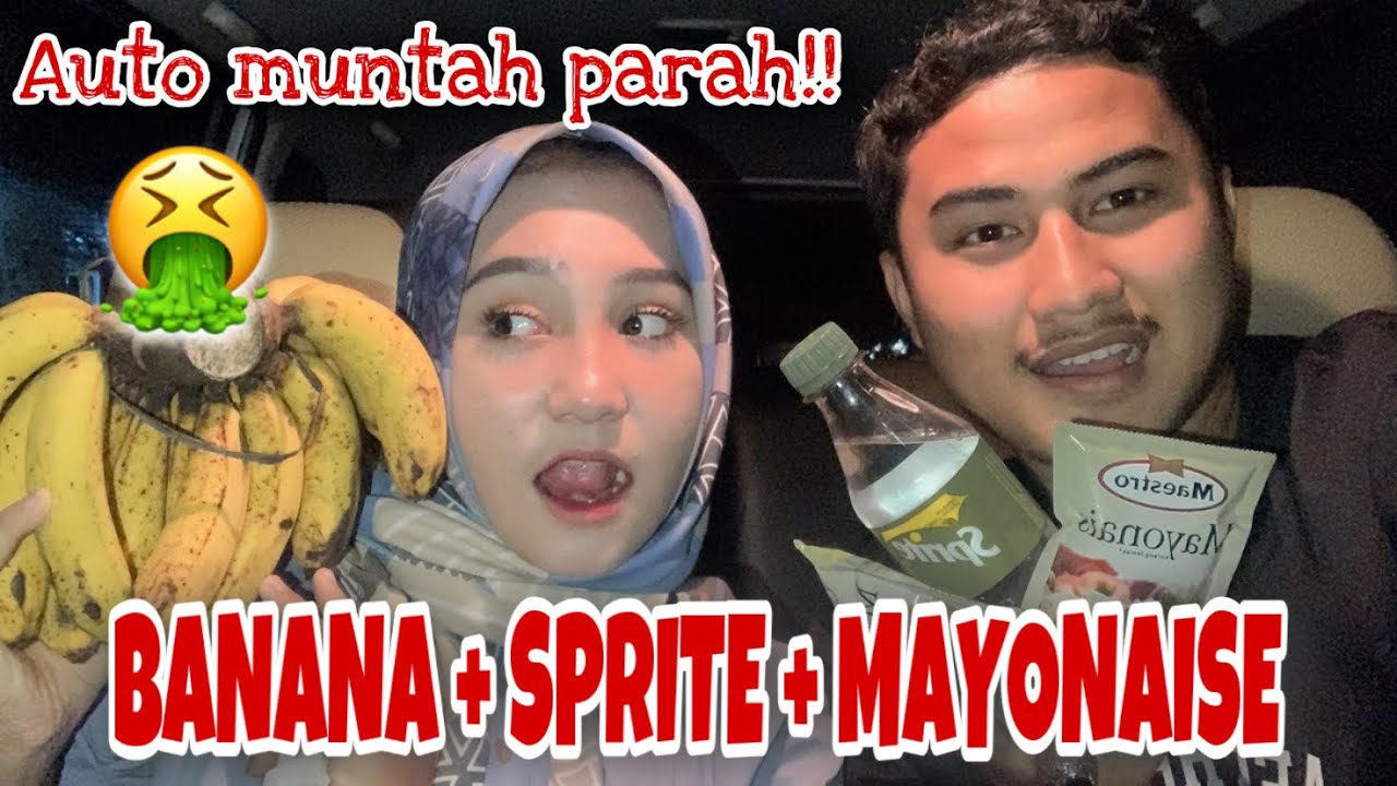 BANANA SPRITE MAYONNAISE CHALLENGE PART 3 | 🥵🤮 - YouTube