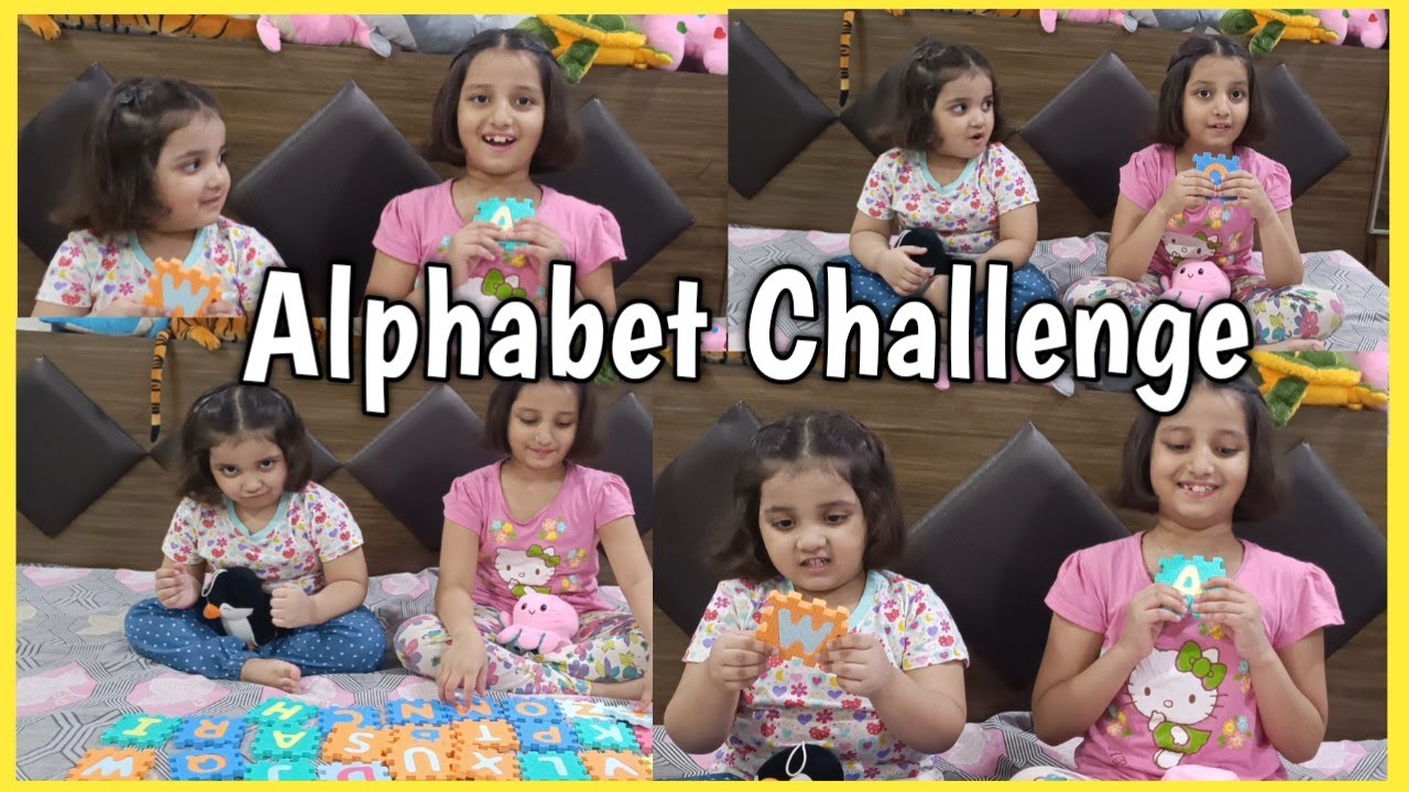 ALPHABET CHALLENGE || A to z Challenge @Anayaandwaanu - YouTube