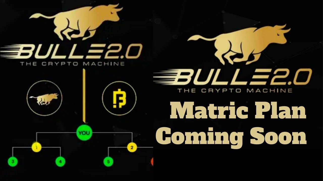 BulletoThe Crypto machine|| Matrix Plan||Coming soon Innovation Factory ...