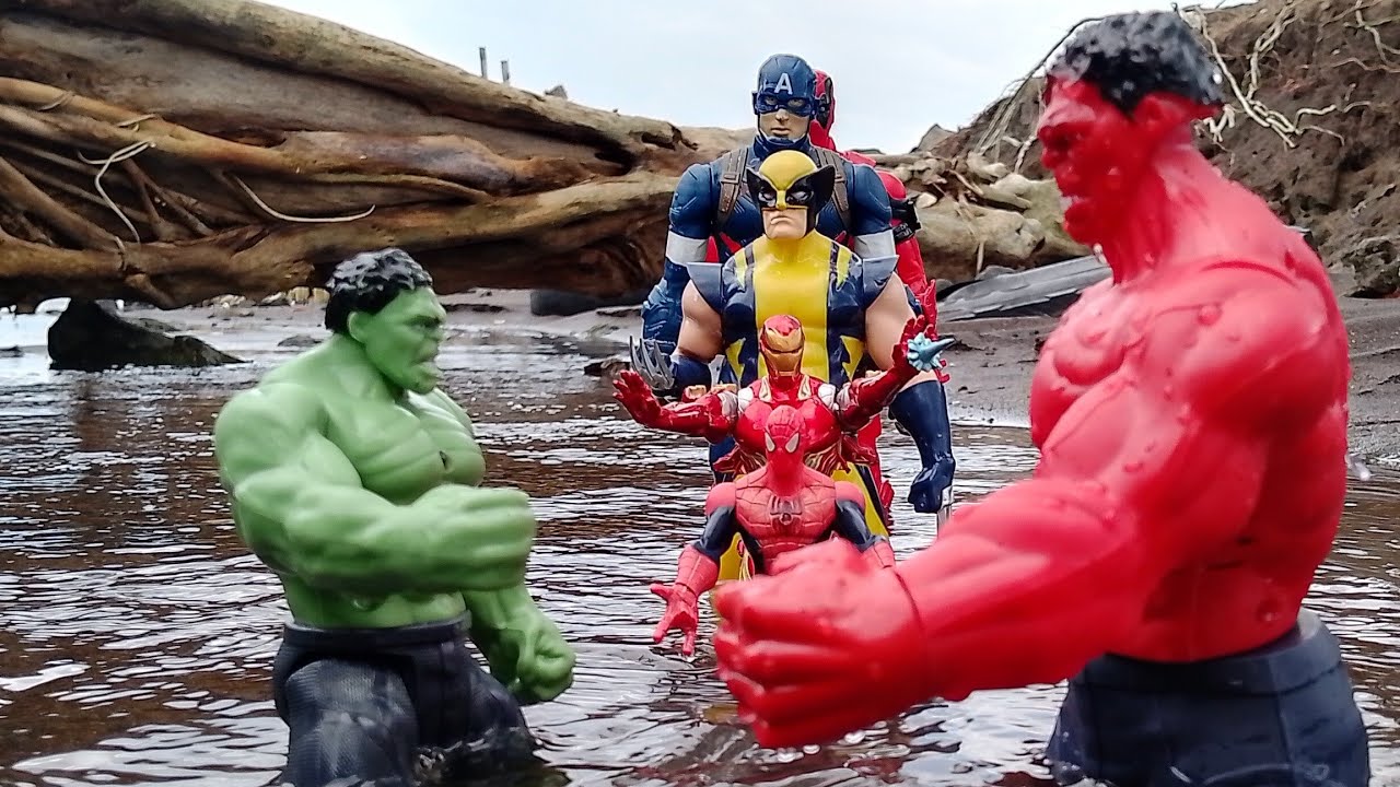 HUNTING TOYS SUPERHERO AVENGERS Action Figures,Spiderman,Ironman,Hulk ...