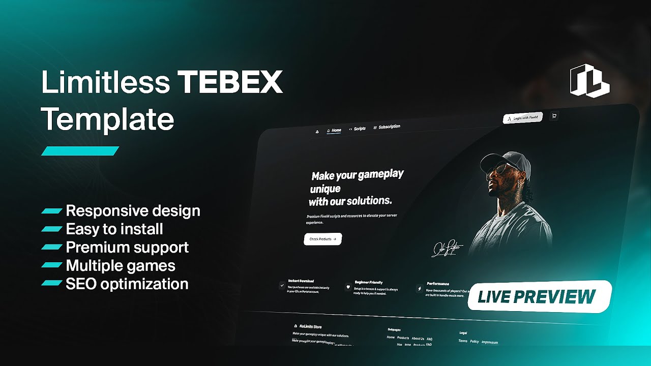 Limitless Tebex Template - YouTube