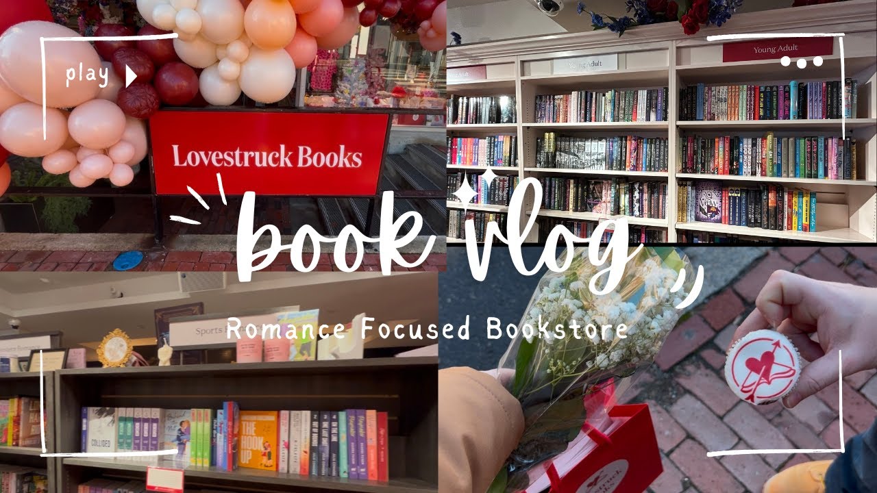 The newest Romance Bookstore in MA - Lovestruck Books - YouTube