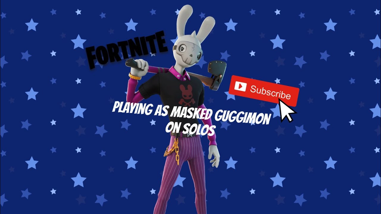 Fortnite Solos with guggimon masked - YouTube