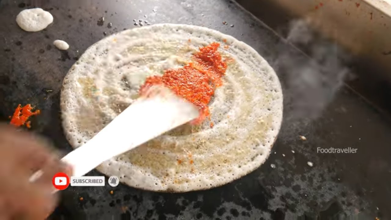 Kadapa Karam Dosa: The Fiery South Indian Delight | Spicy Dosa Recipe ...