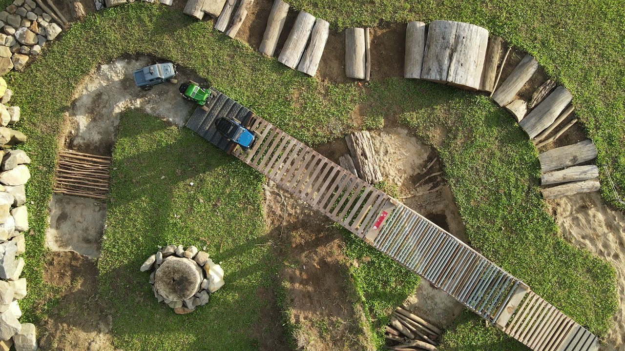 My Backyard RC Crawler Course - YouTube