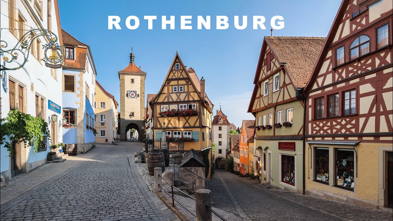 The most beautiful village in Europe? Rothenburg🇩🇪 - YouTube