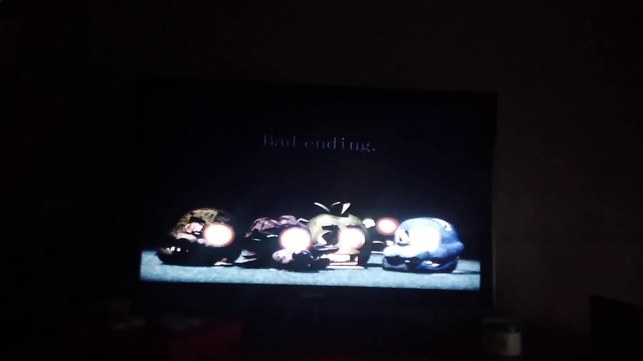 Fnaf 3 switch (bad) ending - YouTube