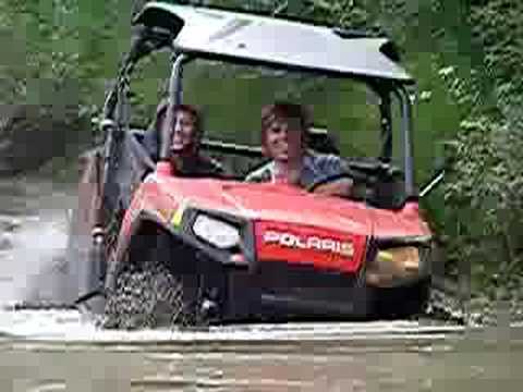 Polaris Ranger RZR 800 in the mud - YouTube