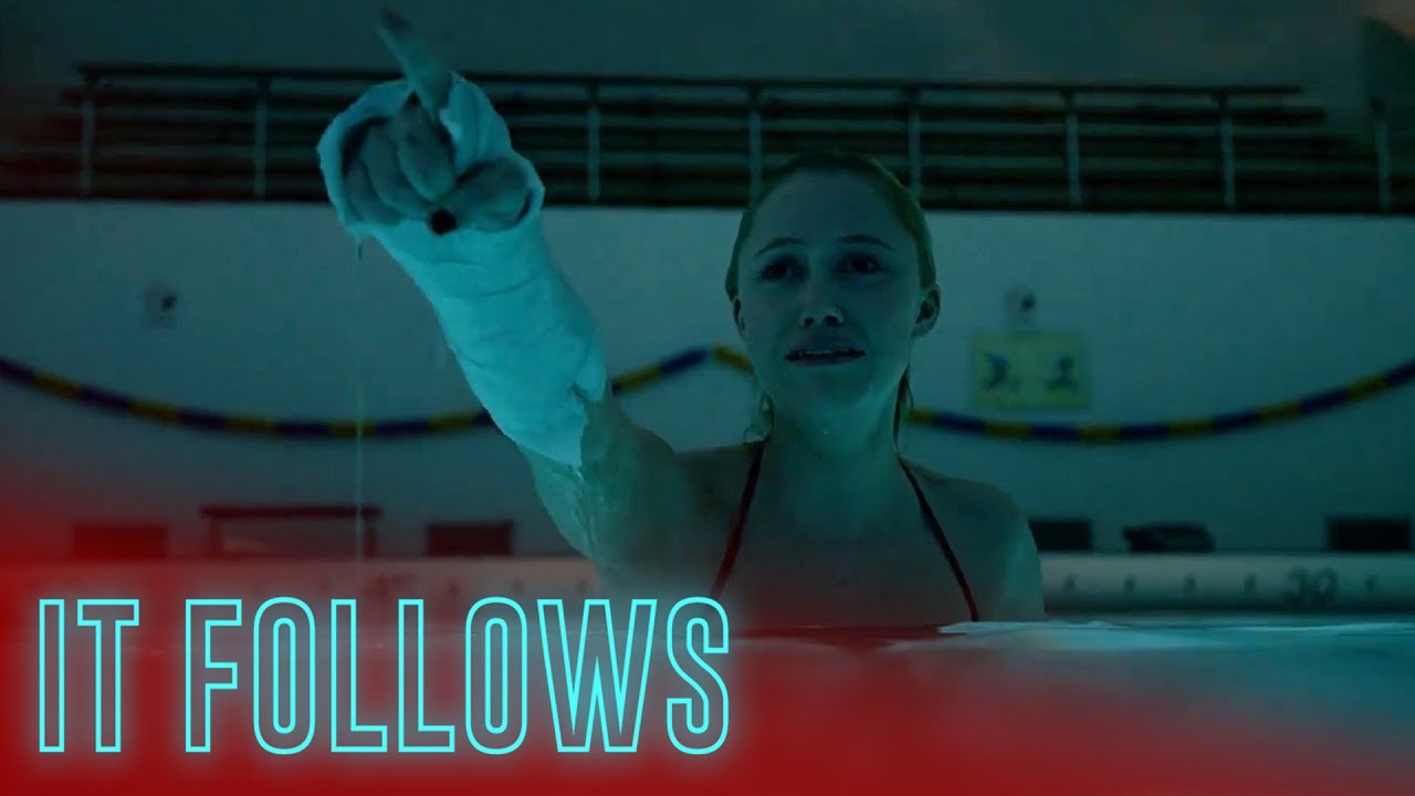 'The Pool Set-Up' Scene | It Follows - YouTube