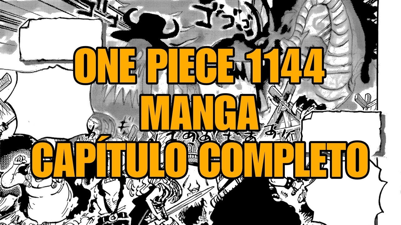 ONE PIECE 1144 (MANGA) - CAPÍTULO COMPLETO - YouTube