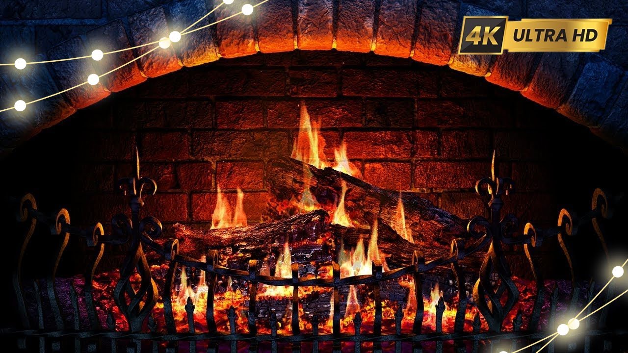 Christmas Magic Fireplace: Cozy 4K UHD with Crackling Fire Sounds! 🔥 ...
