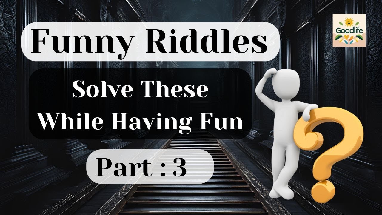 Funny Riddles 3 || Riddles and Brain Teasers || Riddles for Kids ...