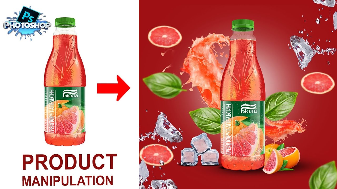 Product Manipulation in Photoshop Tutorial 2024 #photomanipulation ...