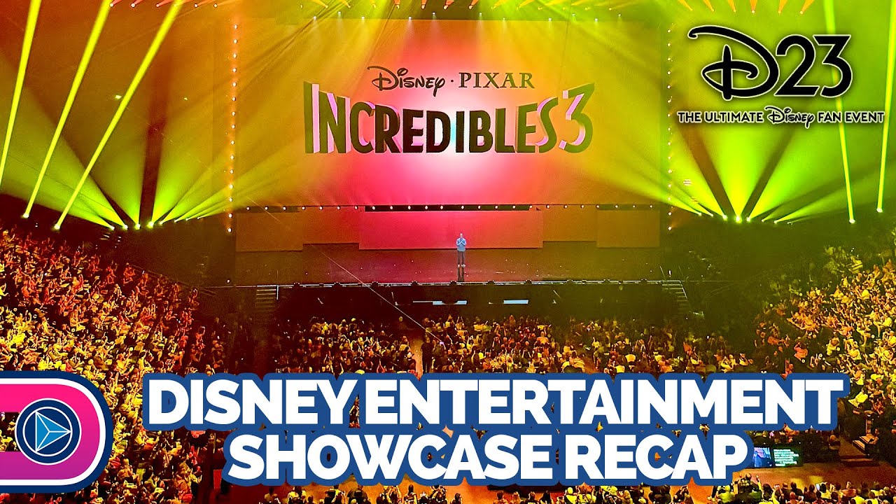 D23 2024 Disney Entertainment Showcase Recap - YouTube