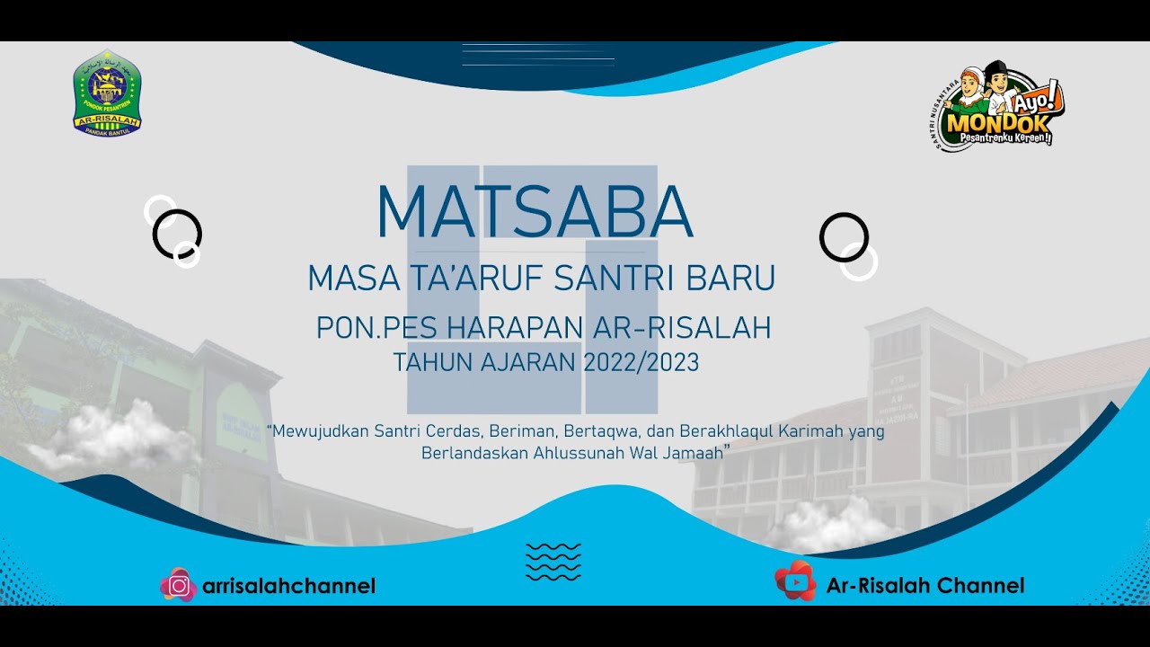 MATSABA- MASA TAARUF SANTRI BARU Selasa, 05/07/2022 - YouTube