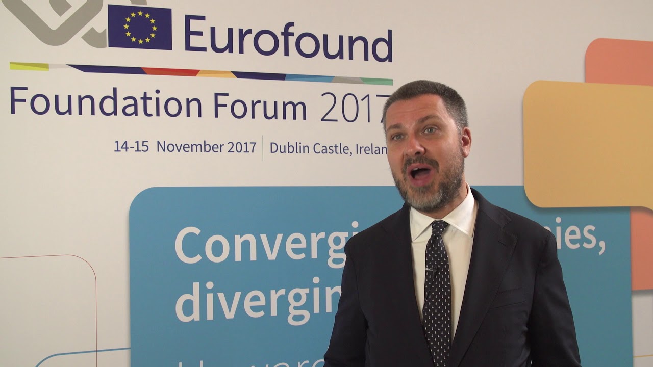 Luca Visentini speaking at Eurofound Foundation Forum 2017 - YouTube