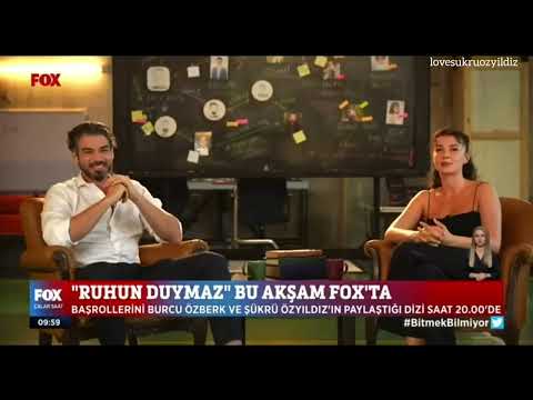 Şukru & Burcu - Ruhun Duymaz dizisi anlatiyorlar ❤   #şükrüözyıldız #burcuözberk #ruhunduymaz