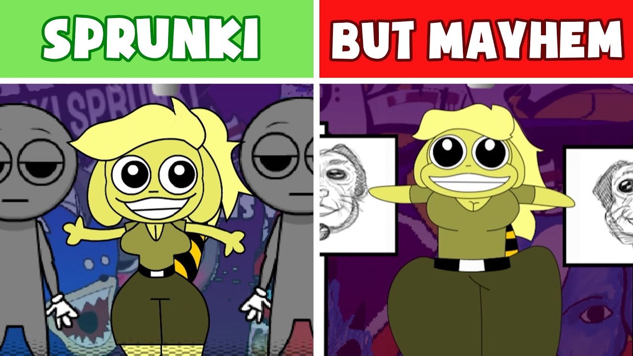 Incredibox: Sprunki Mayhem Vs. Pibble Mayhem | Special Version!! (New ...