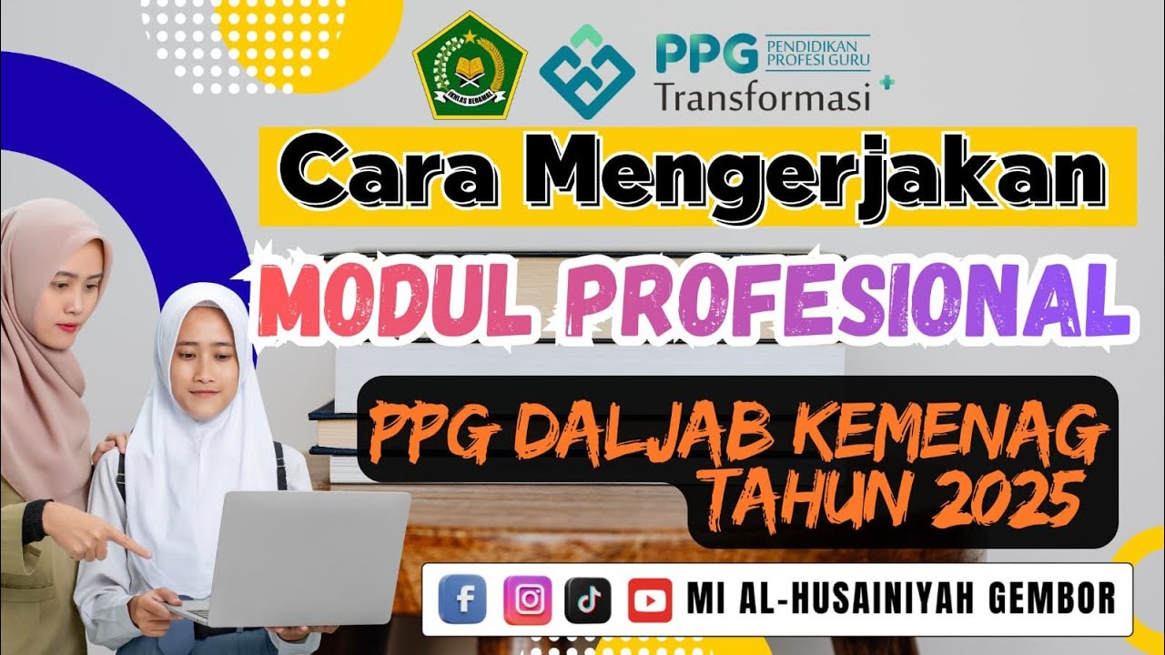 Cara Mengerjakan Modul Profesional di LMS | PPG Daljab Kemenag Tahun ...