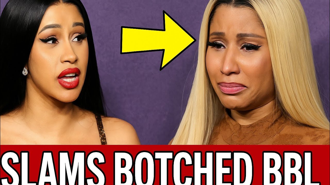 Cardi B SLAMS Cardi Nicki's BOTCHED BBL Nicki STRUGGLES After Kenneth ...