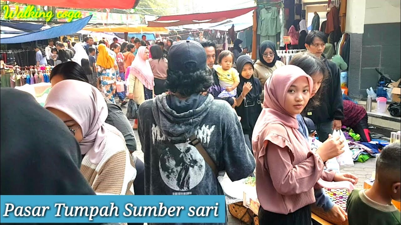 Pasar Tumpah Dalam Kota|Pasar Tumpah Sumber Sari Kota Bandung - YouTube