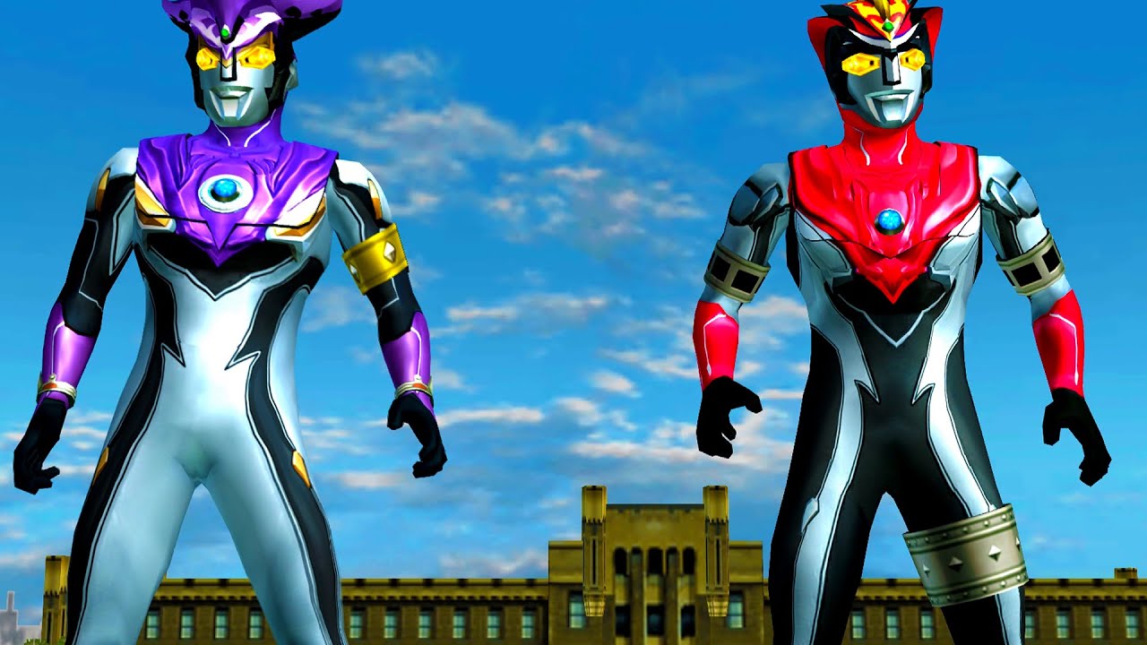 ULTRAMAN BLU FLAME & ULTRAMAN ROSSO WIND Tag Team ★Invasion Series ...