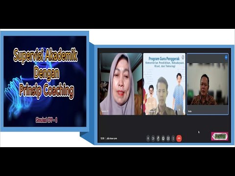 Supervisi Akademik dengan Prinsip Coaching || Simulasi CPP Angkatan 8 - YouTube