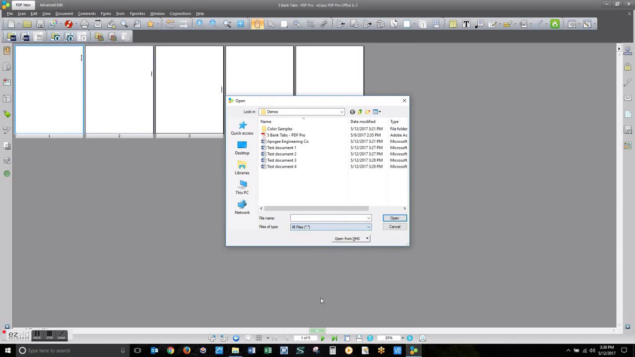 Tab & Document Assembly in eCopy PDF Pro Office - YouTube
