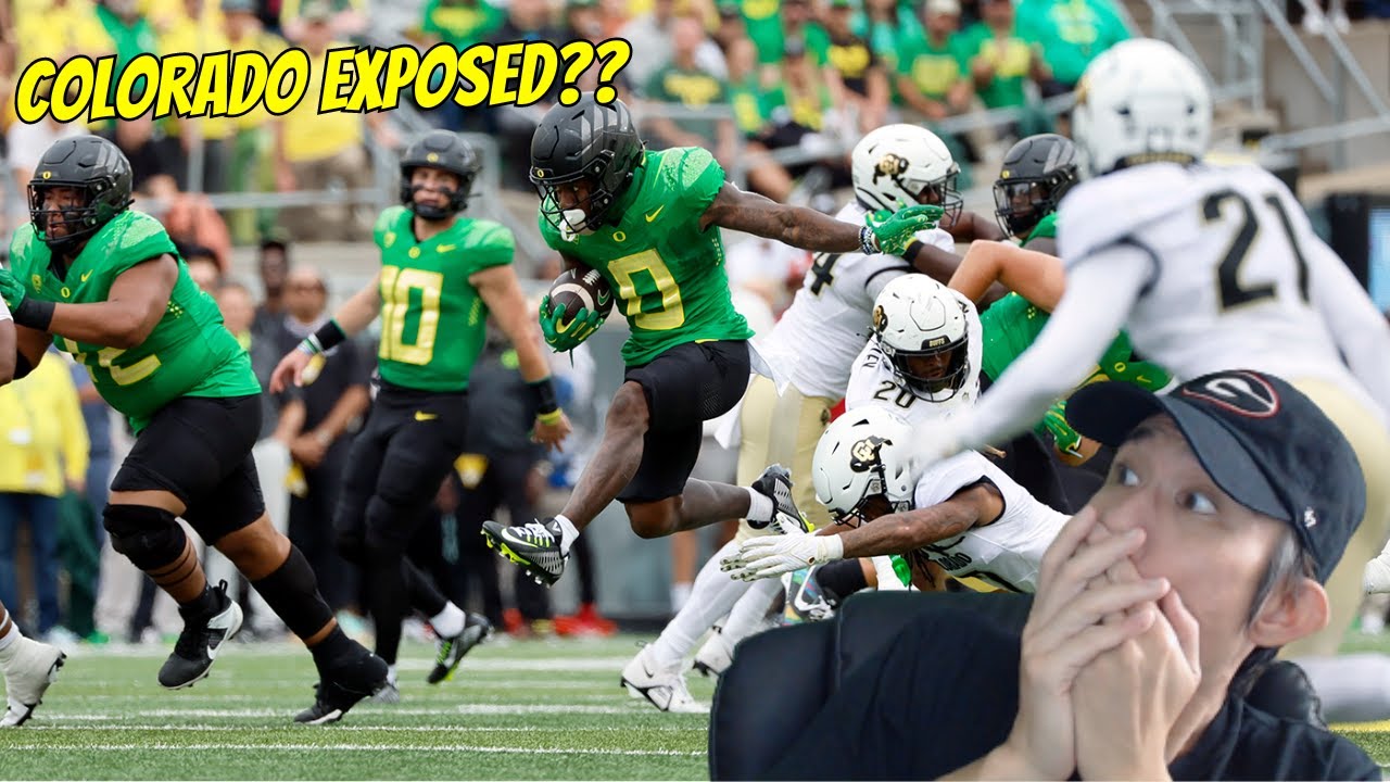 #10 Oregon vs. #19 Colorado (Coach Prime Exposed??) - YouTube