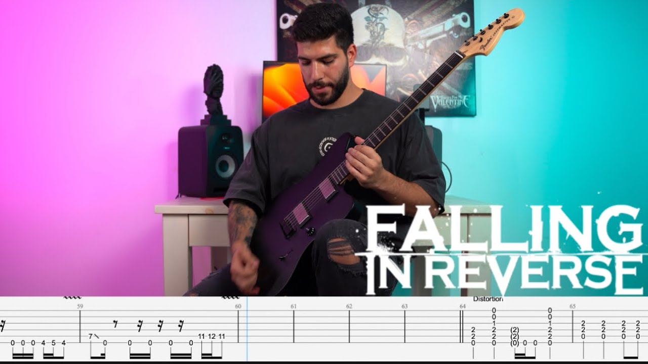 Falling In Reverse - "All My Life (feat. Jelly Roll)" Guitar Cover with ...