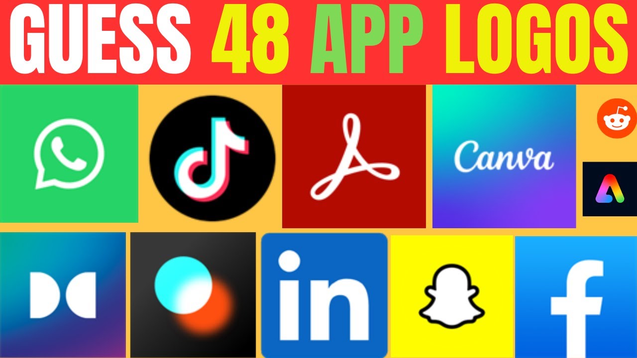 App Logo Quiz! Top Apps from Microsoft Store | Logo Quiz #6 - YouTube