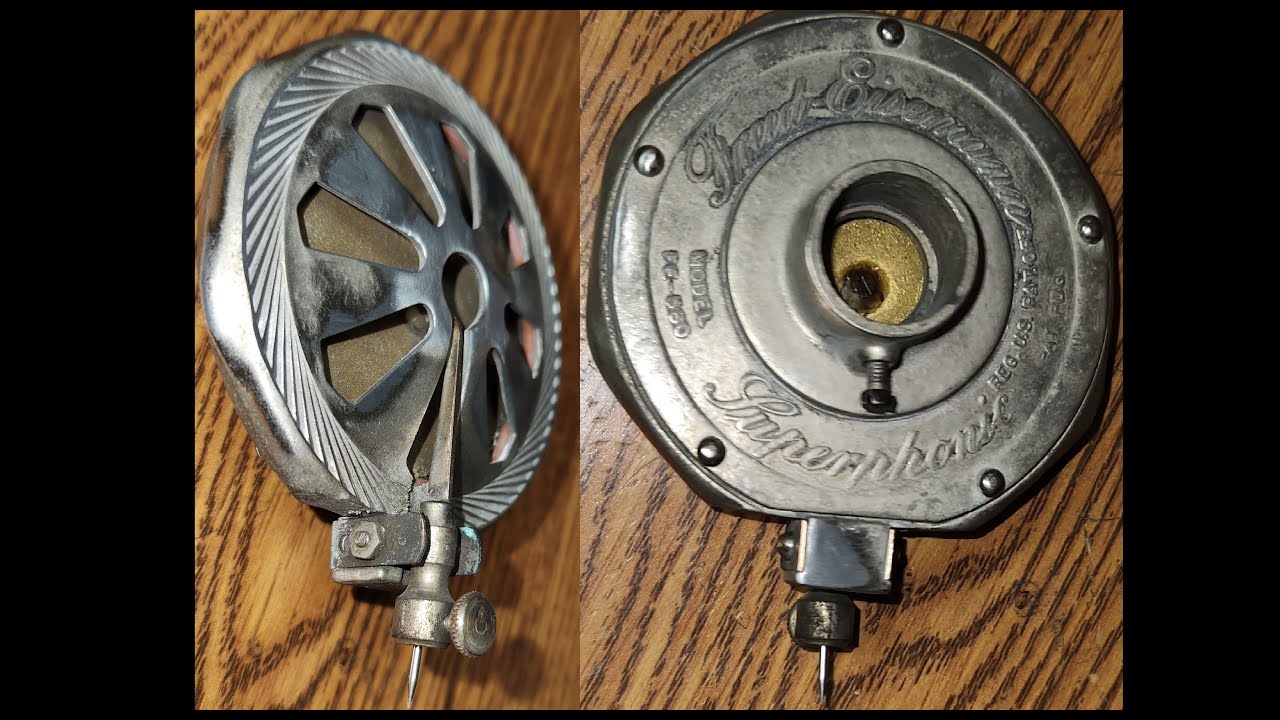 Testing Freed-Eisenmann Superphonic Phonograph Reproducer on 1927 ...