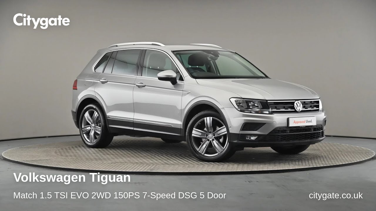 Volkswagen Tiguan - Match 1.5 TSI EVO 2WD 150PS 7-Speed DSG 5 Door ...