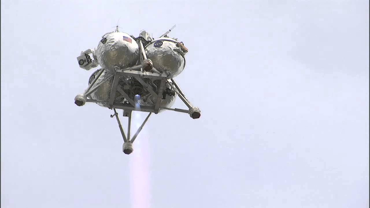 Morpheus Completes Free Flight Test - YouTube