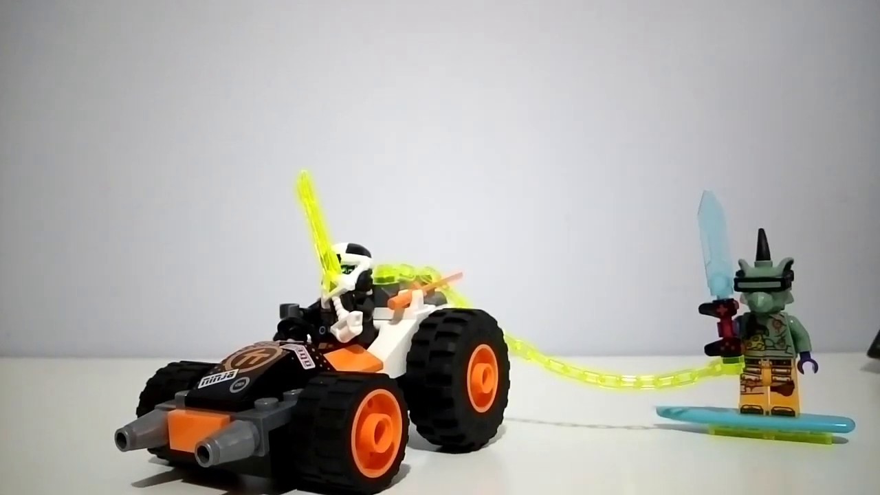 LEGO Ninjago Cole's speeder car - YouTube
