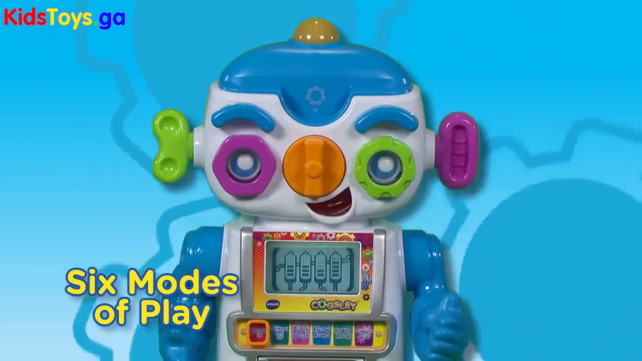 vTech Cogsley Electronic Learning Toy Robot - Nancy Scooter and Doll ...