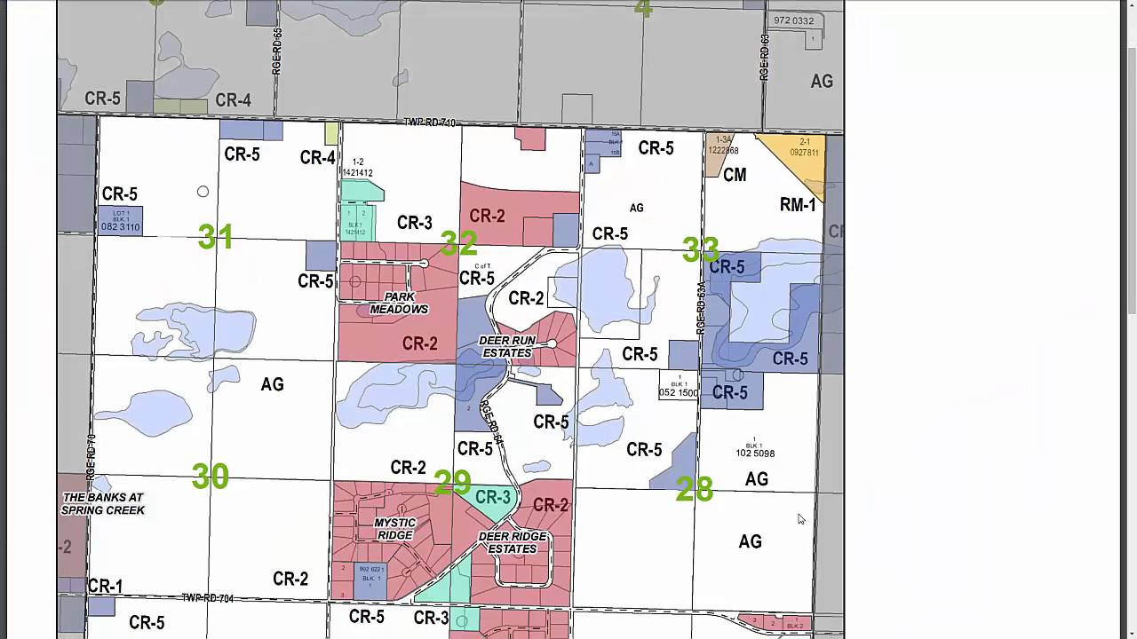 How to view property report and zoning map -No Audio - YouTube