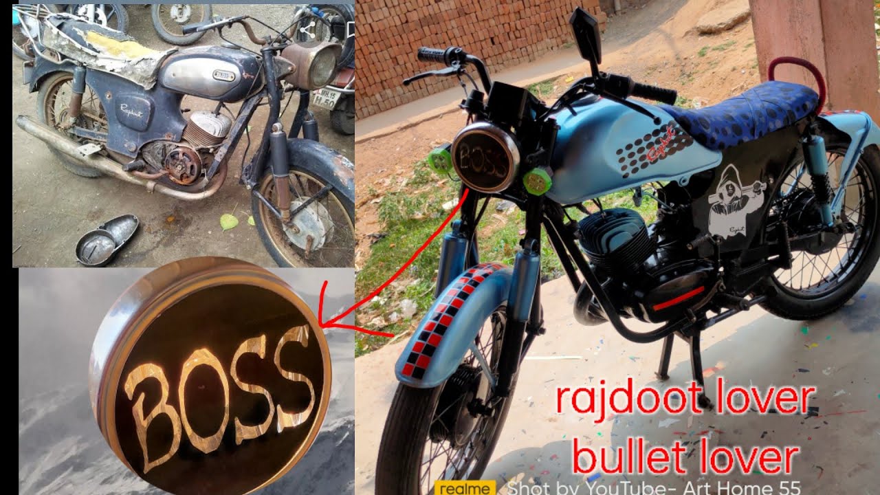 How to modified Rajdoot into bullet in lowest price |rajdoot modify# ...